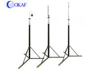 China Aluminum Pnuematic Telescopic Mast Tripod Portable Antenna for sale
