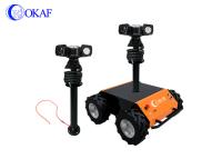 China 6r/ min Robot Vehicle Mounted Telescopic Mast 20m Pneumatic for sale