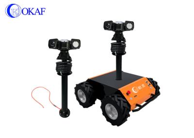 China 6r/ min Robot Vehicle Mounted Telescopic Mast 20m Pneumatic for sale