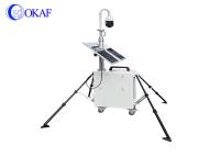 China 400Ah CCTV PTZ Camera Security Surveillance Trailer 1920*1080P Mobile Sentry for sale