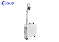 China Outdoor Emergency Surveillance Solar Mobile Sentry CCTV PTZ Camera Tower for sale