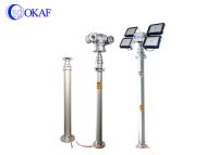 China 16.4ft Extended 10m Pneumatic Telescopic Camera Aluminum Alloy for sale