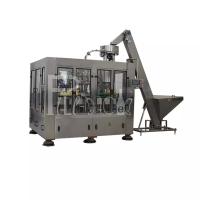 China 5000BPH Monoblock Hot Filling Machine 3 in 1 for Plastic Bottle Juice Filling and Capping for sale