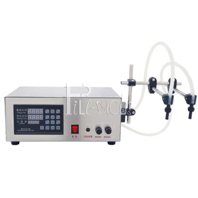 China 2Heads Semi Automatic Water Filling Machine Electric Digital Control Pump Liquid Bottle for sale