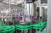 China 18-Head Rotary Juice Filling Machine 4.5KW Stainless Steel with 6000-8000 BPH Capacity for Hot Beverage Bottling for sale