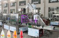 China Full Auto Glass Bottle Liquid Filling Machine Fruit Juice Filler 8000 BPH for sale