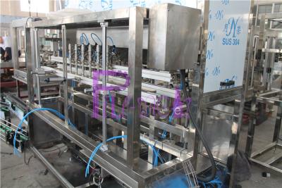China Stainless Steel 304 Piston Filling Machine for 5L Engine Oil Bottles - 500-650BPH Capacity, 380V 3-Phase for sale