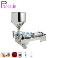China Semi Automatic Pneumatic Piston Filling Machine SUS304 5-50 BPM ±1% Precision for Viscous Fluids for sale