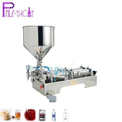 China Semi Automatic Pneumatic Piston Filling Machine SUS304 5-50 BPM ±1% Precision for Viscous Fluids for sale