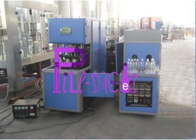 China Semi Automatic PET Juice Bottle Blowing Machine 600-800 PCS/H Hot Fill 0.1-6L for sale