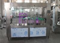 China Glass Bottle Fruit Juice Hot Filling Machine 18 Heads 4.5KW for 6000-8000 BPH Production for sale