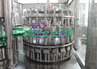 China PET Bottled Juice Filling Machine 6000-8000 BPH with PLC Control for 0.3-2L Beverage Bottles for sale