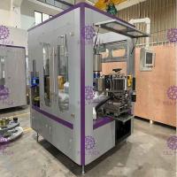 China Industrial Manual Champagne Bottle Labeling Machine | 15-30 BPM Speed | 15-120mm Diameter Range for sale