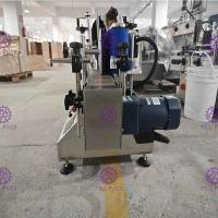 China 3000BPH Table Top Automatic Labeling Machine with Hot Foil Coder for Round Bottles 110V 220V for sale