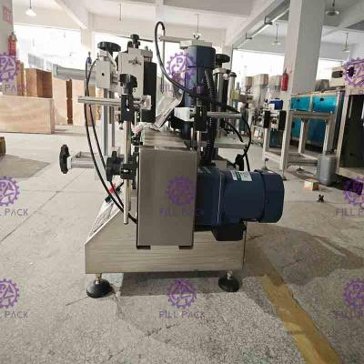 China ISO9001 Table Type Sticker Labeling Machine for Round Bottles 20-140mm Diameter for sale