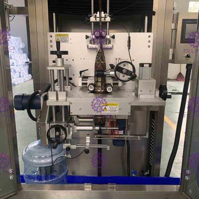 China Single Head Neck Labeling Gallon Labeler Machine Full Automation 300BPM for sale