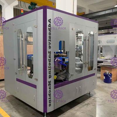 China Rotary Self-Adhesive Beer Bottle Labeling Machine - 18,000-20,000 BPH Capacity, 4kW Motor, 3300mm Length for sale