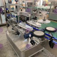 China Self Adhesive PET / Plastic Sticker Square Flat Bottle Labeling / Labeler Machine / Equipment / Plant / System for sale