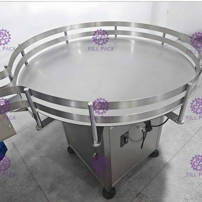 China Semi Automatic Rotary Bottle Sorting Machine for Glass Bottles 0.37kW Motor 3000-5000BPH Capacity for sale