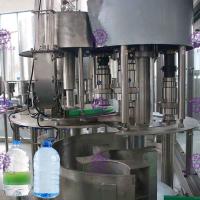 China Stainless Steel Drinking Water Bottle Filling Machine 10 Heads With Linear Type for sale
