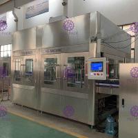 China 6-Head 600BPH Linear Drinking Water Bottling Machine with Touch Screen Control and Capping System for 1000-6000ml PET Bottles for sale