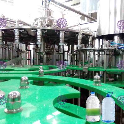 China XGF4-4-1 3L-10L Mineral Water Bottle Washer Filler Capper 3 in 1 Machine 500 BPH for sale