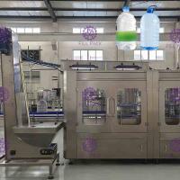 China Stainless Steel 3L 5L 10L Mineral Water Bottle Filling Machine CGF12-12-4B 1500 BPH for sale