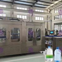China CGF12-12-4B 3L 5L 10L Mineral Water PET Bottle Rinser Filler Capper 3 in 1 Machine 2000 BPH for sale
