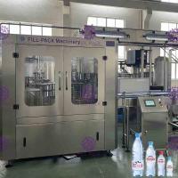 China Stainless Steel Automatic Drinking Water Filling Machine 0.3-2L PET Bottle Production Line with 2000-20000 BPH Capacity for sale