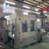 China 8000BPH Liquid Bottle Filling Machine 3 in 1 Rinsing Filling Capping Machine for sale