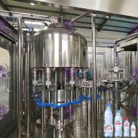 China Electric Juice Water Filling Machine 330ml Commercial Bottling Equipment 7.6kw 15000BPH Capacity for sale