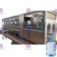 China 5 Gallon Water Filling Machine 450 BPH Barrel Water Filler Plant for Mineral Water for sale