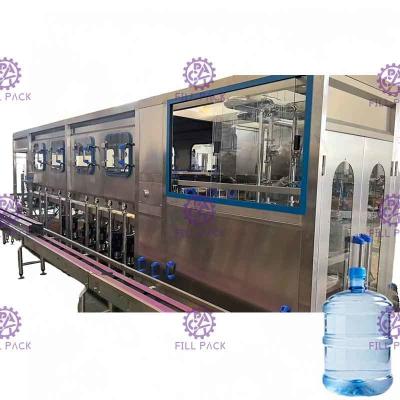 China 5 Gallon Water Filling Machine 450 BPH Barrel Water Filler Plant for Mineral Water for sale