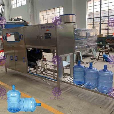 China QGF-80 Monoblock 5 Gallon Water Filling Machine - 80 BPH Capacity, 1.1KW Motor, SUS304 Stainless Steel for sale