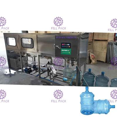 China Easy Operation 5 Gallon Water Filling Machine 1 Line 120 BPH Big Capacity for sale