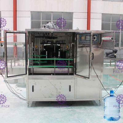 China 5 Gallon Water Bottle Filling Line 900BPH Capacity with 380V Power and Stainless Steel Construction for sale