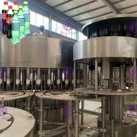 China 3-in-1 Soda Water Carbonated Filling Machine 2000-12000BPH for PET Bottles 0.3-2L for sale