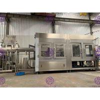 China 3-in-1 Soda Water Carbonated Filling Machine 2000-12000BPH for PET Bottles 0.3-2L for sale