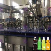 China PET Plastic Glass 3 in 1 Monobloc Sparkling Water Wine Bottling Machine 8000-10000 BPH for sale