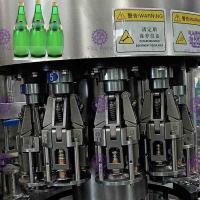 China 3 in 1 Monobloc Carbonated Drink Filling Machine 10000-12000 BPH Glass Bottle for sale