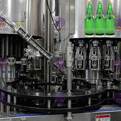 China PET Plastic Glass 3 in 1 Monobloc Carbonated Drink Filling Machine 3000-4000 BPH for sale