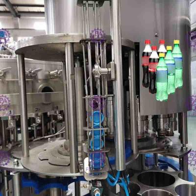 China DCGF Series PET Plastic Bottle Filling Machine 2000-24000 BPH Capacity with 0.4MPa Pressure for Carbonated Beverages for sale