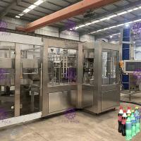 China Antiseptic Sterilized Filling Machine PET Carbonated Beverage / Gas Water Monoblock for sale