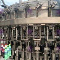 China PET Plastic Bottle 3 in 1 Carbonated Drink Filling Machine DCGF18-18-6 3000-4000 BPH for sale