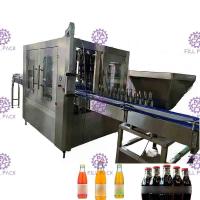 China Auto Touch Screen Control Soft Drink Filling Line for Glass Bottles - 5000-6000 BPH Capacity, 0.3-2L Bottle Volume for sale
