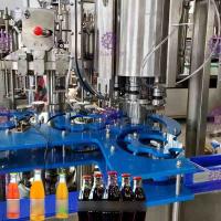 China Auto Touch Screen Control Soft Drink Filling Line for Glass Bottles - 5000-6000 BPH Capacity, 0.3-2L Bottle Volume for sale