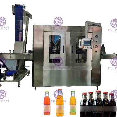 China BCGF24-24-8 750ml Beer Bottle Filling Machine with 4000-5000 BPH Capacity and PLC Control for sale