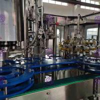 China BCGF24-24-8 750ml Beer Bottle Filling Machine with 4000-5000 BPH Capacity and PLC Control for sale