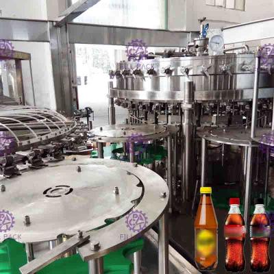 China Automatic Canned Filling and Capping Machine for Beverage Lines - 2500-6000 BPH Capacity with PLC Control for sale