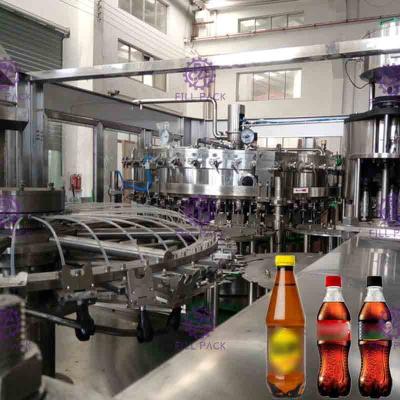 China Full Automatic Energy Soft Drink Filling Line 2000-12000 BPH Capacity for 0.3-2L PET Bottles with Aseptic Juice Processing for sale